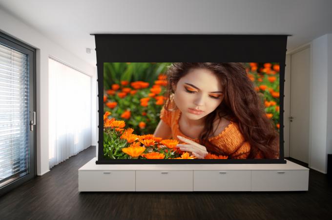 Motorized Tab Tensioned Projector Screen 100" / Home Cinema Screen